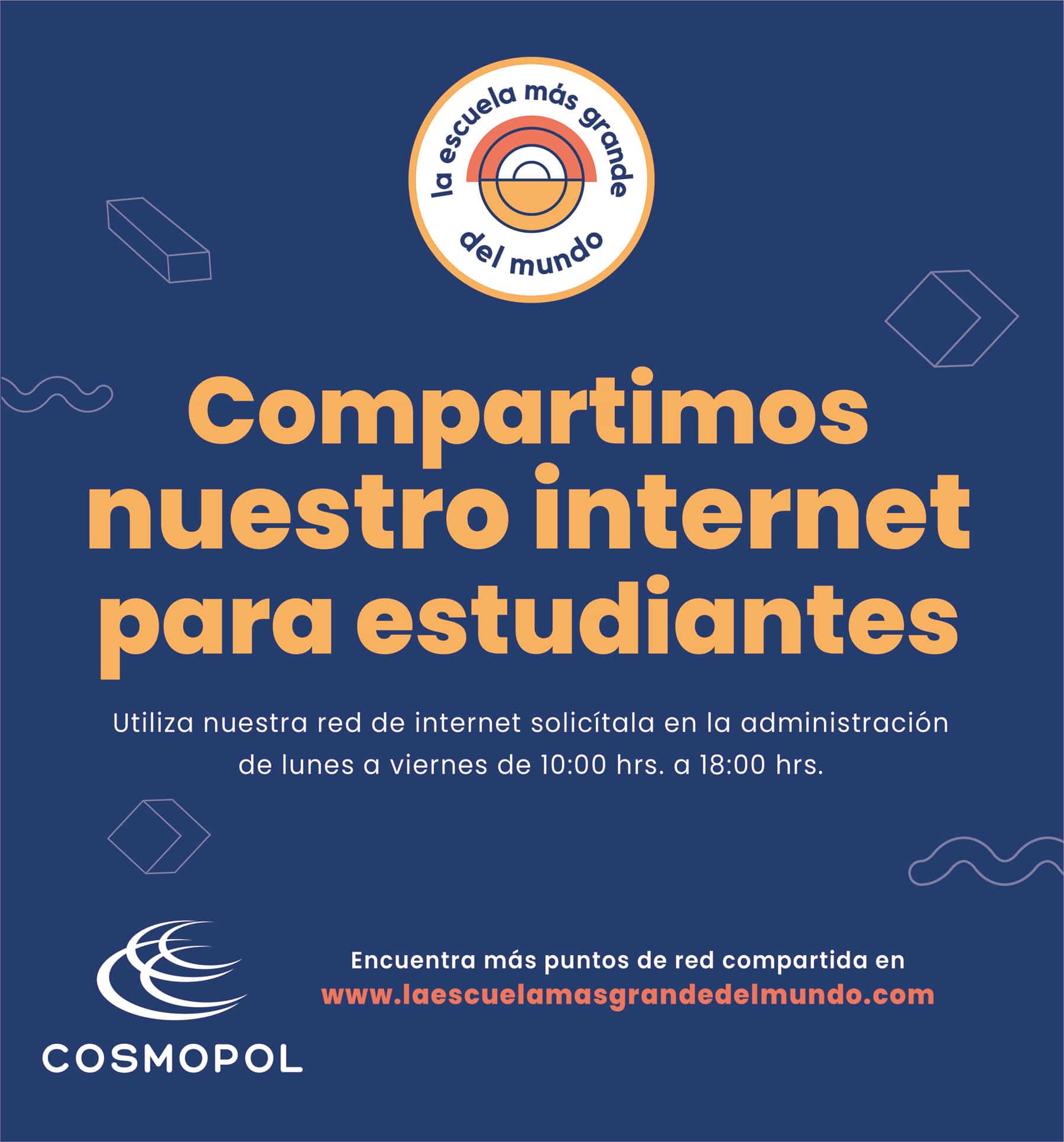 Somos parte de la escuela más grande del mundo - Cosmopol